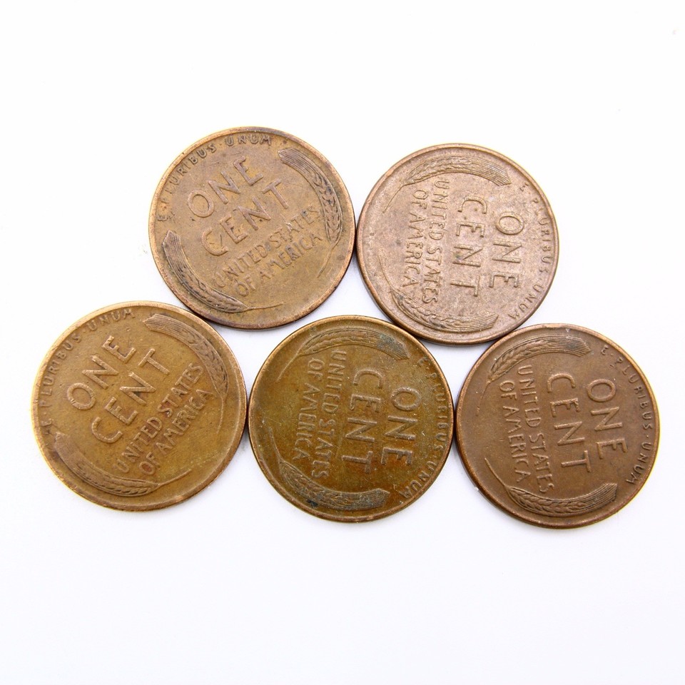Lincoln Wheat Cent Penny Lot- Actual Coins Shown [WCL97] | eBay