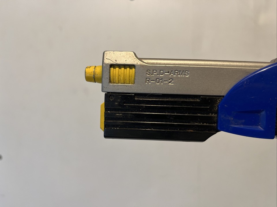 Power Rangers SPD Delta Blaster Laser Gun Blue Ranger Vintage 2004 ...