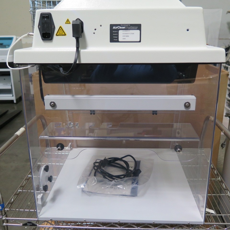 R200064 AirClean PCR Workstation Model AC624LFUV w/ UV Light | eBay