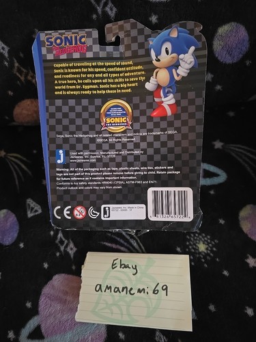 New Jazwares Sonic 20th Anniversary 1992 Tails Grabber Action Figure ...