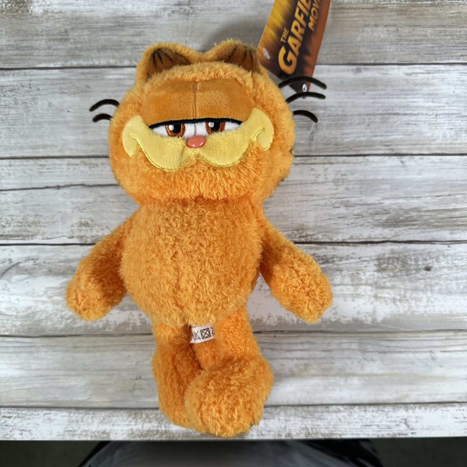 2024 The Garfield Movie Garfield/Odie/Baby Garfield 8" Collectible ...