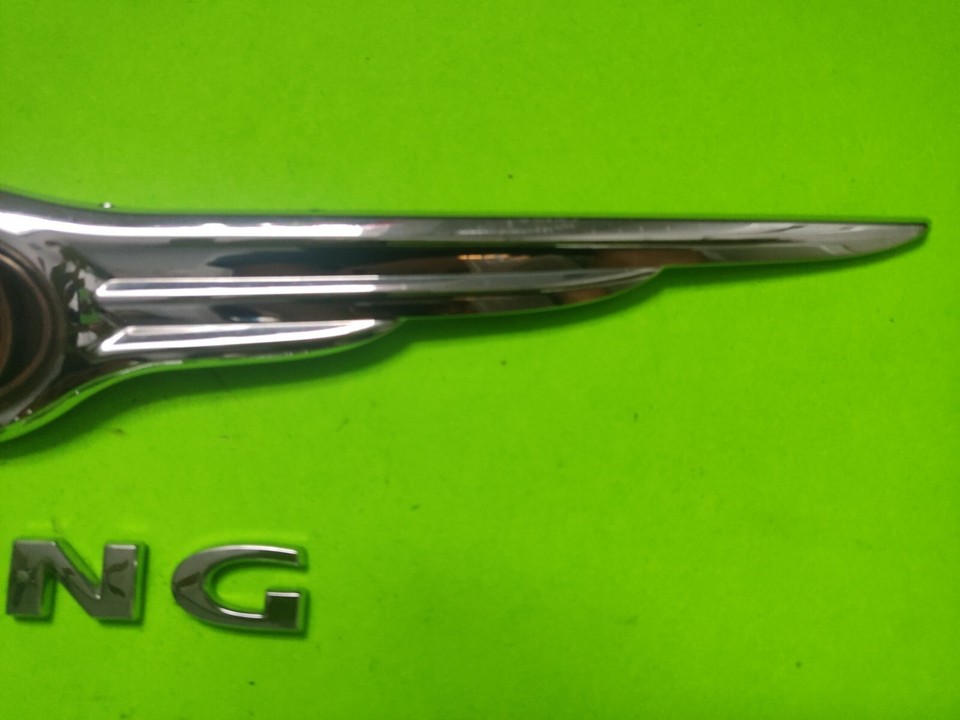 Chrysler Sebring Rear Trunk Wing Chrome Emblem LOGO Genuine 2007-2010 ...