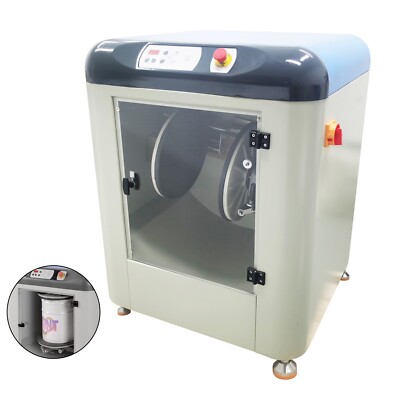 110V Fully Automatic Rotary Paint Mixer Clamping Paint Shaker Mixer ...