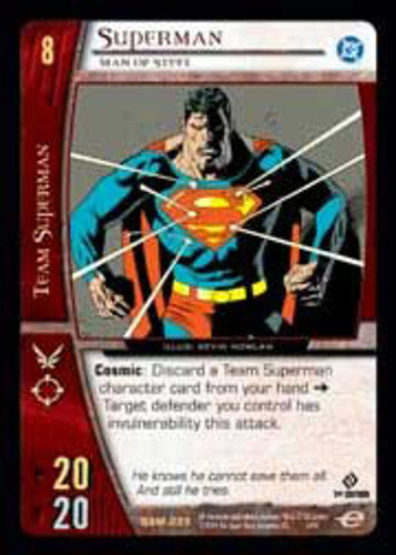 VS System: Superman, Man of Steel [Played] VS: DC Superman Man of Steel ...