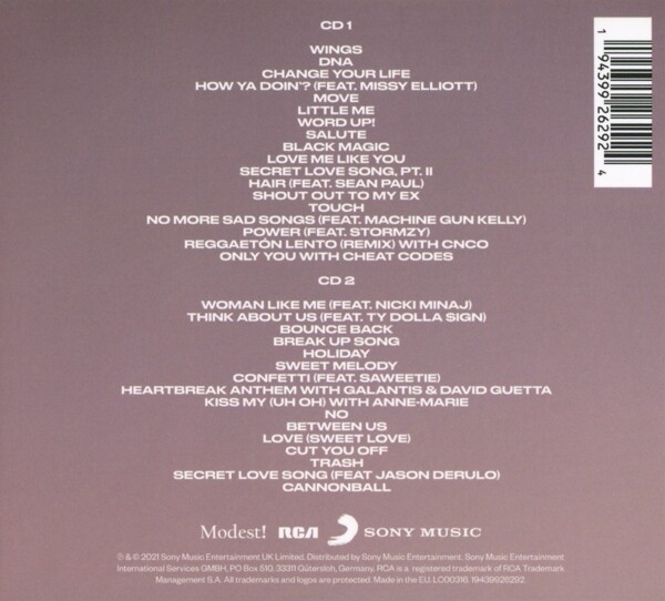 Little Mix Cannonball Album Cover