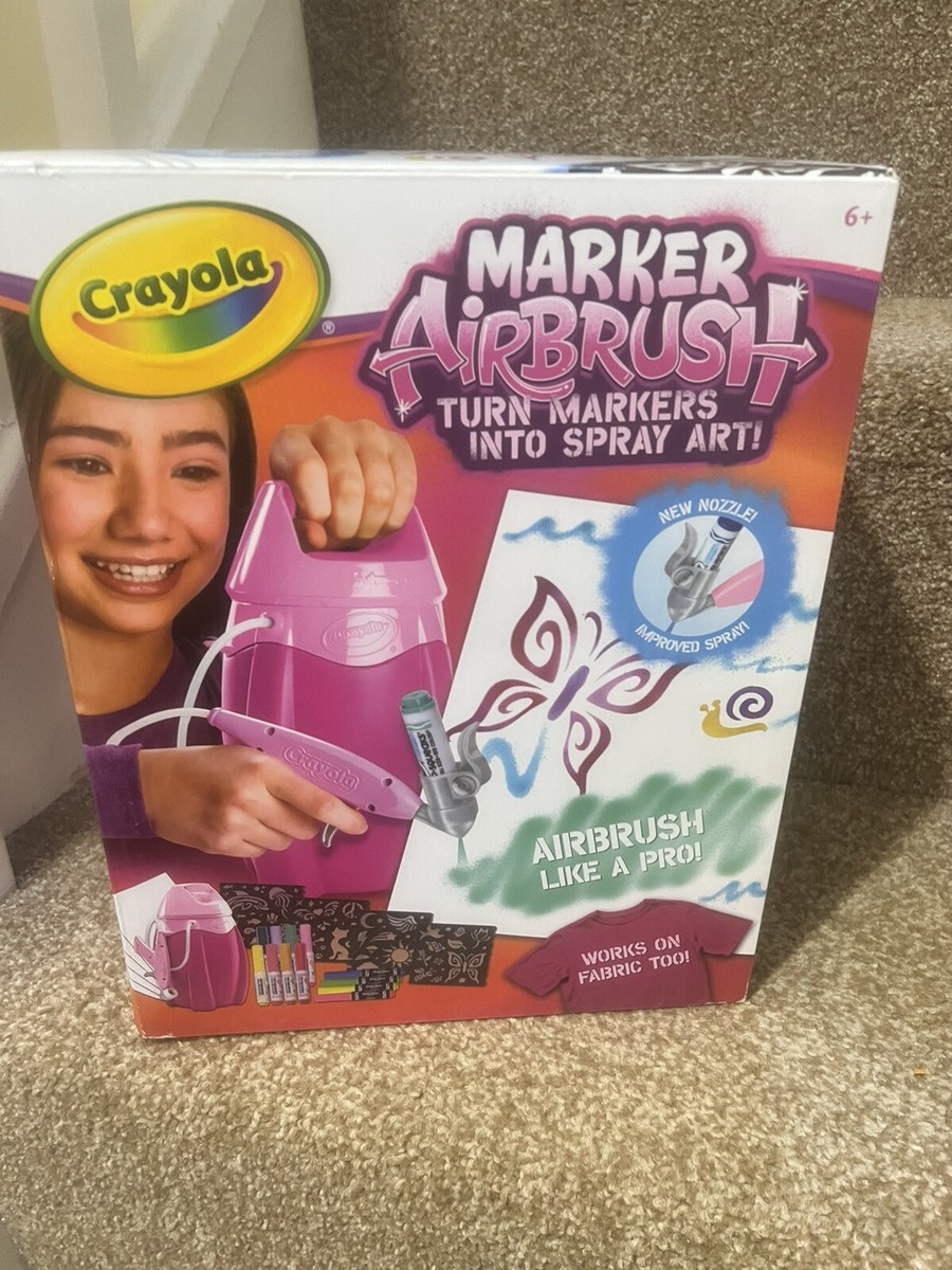 Marker Airbrush Sprayer Crayola Marker Airbrush Spray Art Kit - No ...