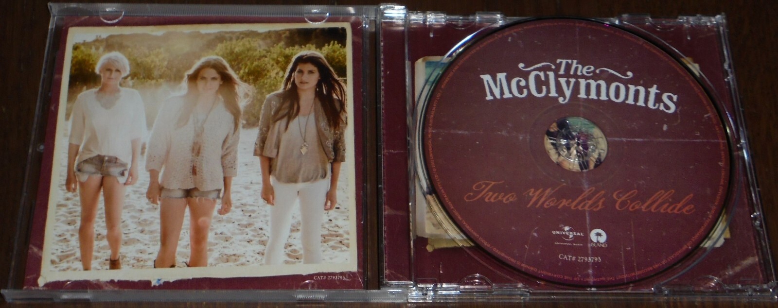 THE McCLYMONTS - TWO WORLDS COLLIDE -11 TRACK CD- | eBay Australia
