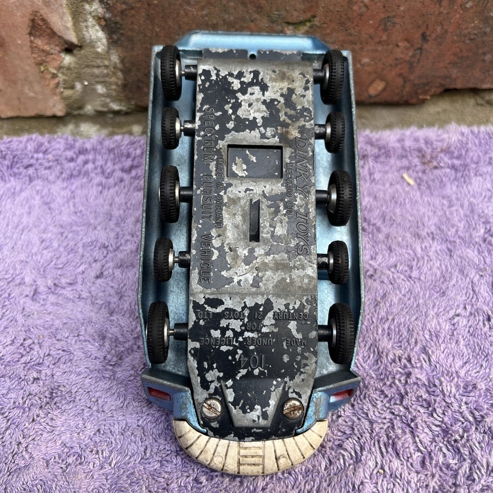 Dinky Captain Scarlet SPV - Spectrum Pursuit Vehicle No 104 / CORGI ...