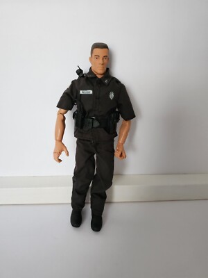 HASBRO 2001 12" GI JOE POLICE OFFICER PISTOL 911 ACTION Figure with ...