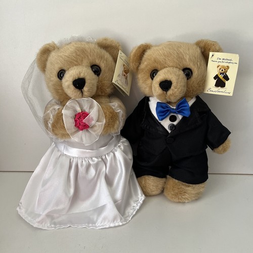 RACV Careflight Bears ZOE & MICHAEL Bride And Groom (30 Yrs Anniversary ...