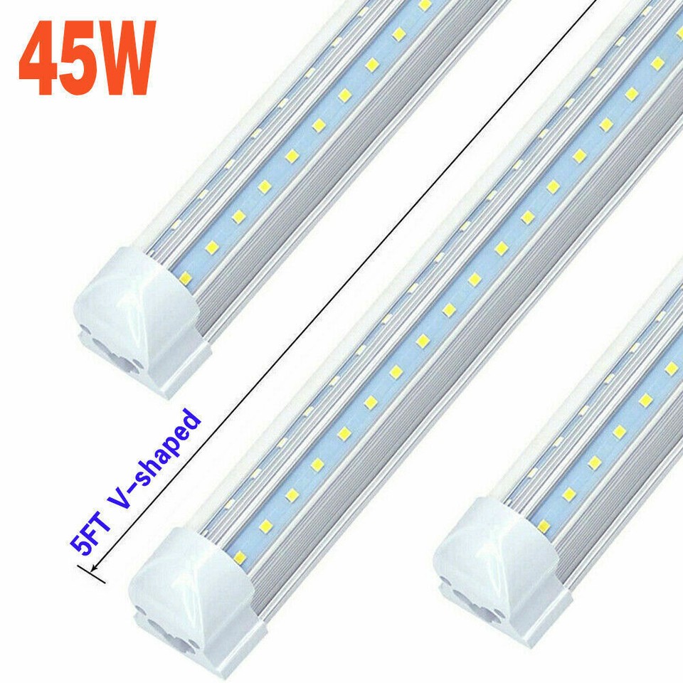 14W~120W 2FT 6FT T8 4FT LED Tube Light Bulb 8FT LED Shop Lights Fixture ...