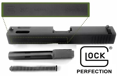Glock 20-C Gen-3 Slide Complete Compensated Barrel kit Factory 10MM SF ...