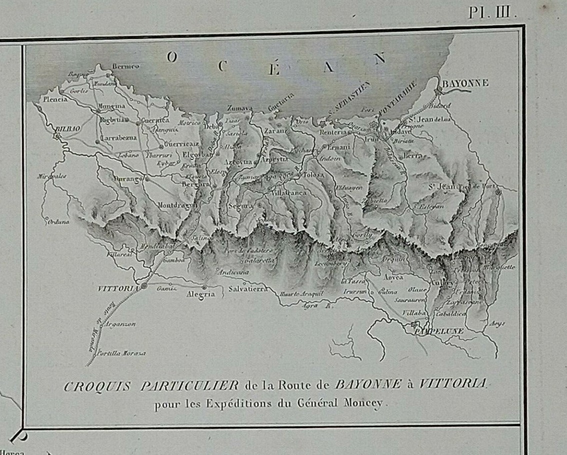 c.1793 - REVOLUTIONARY WAR MAP - USED BY FRENCH INTELLIGENCE ...