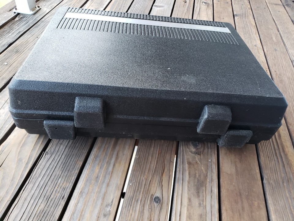 Ultra rare Vintage Atari 5200 Hard Plastic Console Carrying Case ...