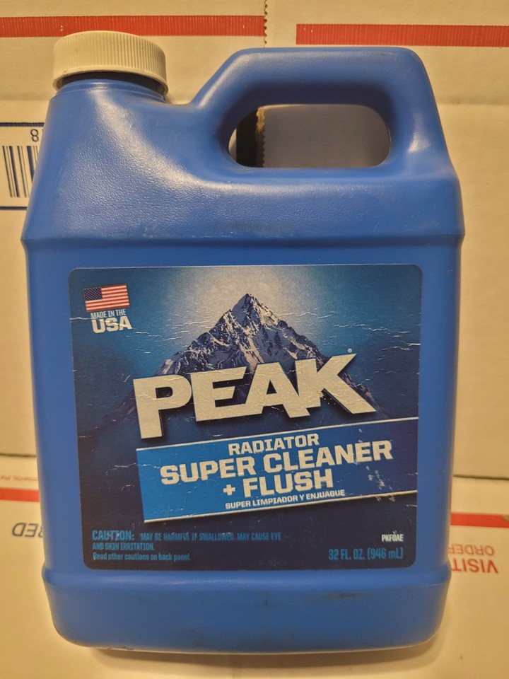 peak radiator super cleaner + flush 32oz | eBay