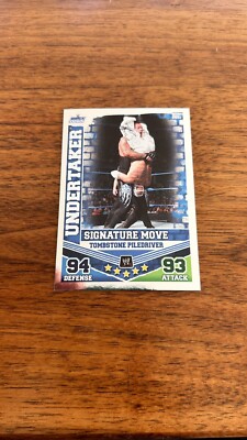 2010 Topps WWE Slam Attax Mayhem Signature Moves Undertaker | eBay