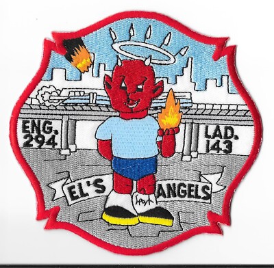 New York Fire Department (FDNY) Engine 294/Ladder 143 Patch V2 | eBay