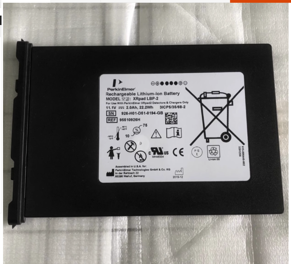 Genuine XRpad LBP-2 Battery For PerkinElmer XRpad2 Digital X-ray ...