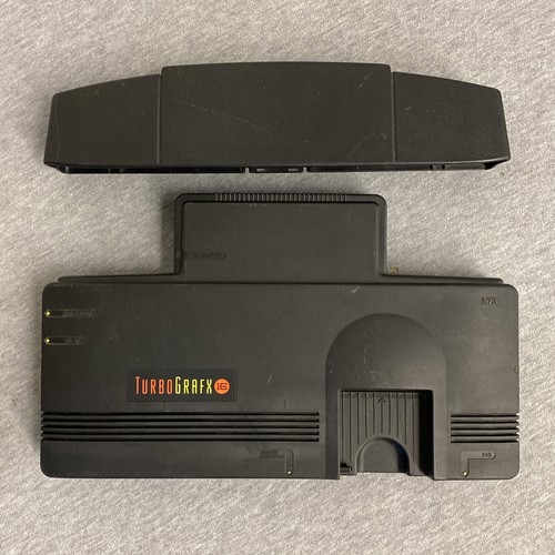 TurboGrafx-16 TG16 System Black Console Only **No Cords/Controllers ...