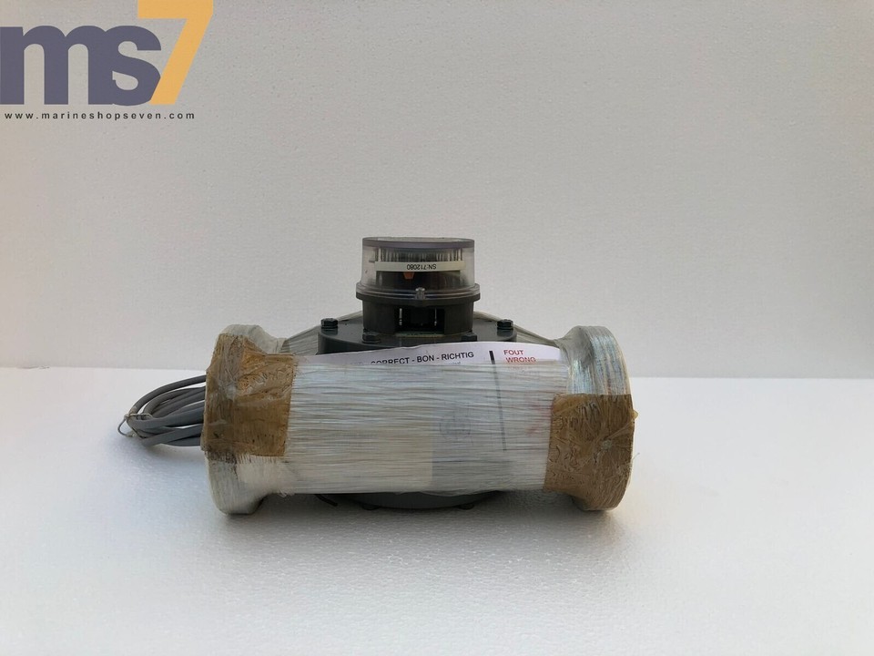 VAF INSTRUMENTS J5025E DIN 1" DN25 DIGITAL FLOWMETER YOM 2017 #NEW ...