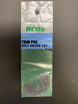 RCBS Trim Pro Shell Holder #09 6mm .35 Rem 90309 | eBay