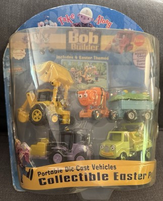 Take along Bob Builder Easter Themed Die-Cast 4 Vehicle Set VHTF | eBay