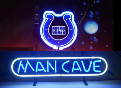 New Indianapolis Colts 14"x10" Neon Sign Lamp Light With Dimmer VSX | eBay