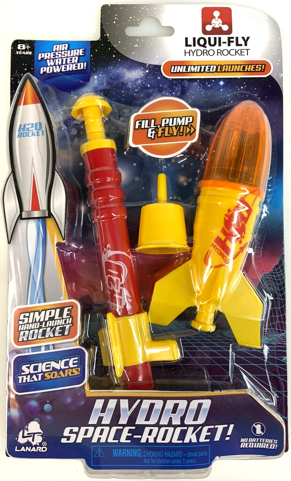 Hydro Space WATER ROCKET Plastic Pump w/Air Pressure - Launch - Yard ...
