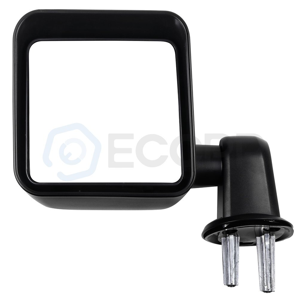 Manual Mirrors Black Pair For 2007-2017 Jeep wrangler Driver ...