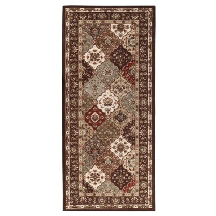 Palmyra Traditional Floral Medallion Indoor Area Rugs Or Runner Rug or ...