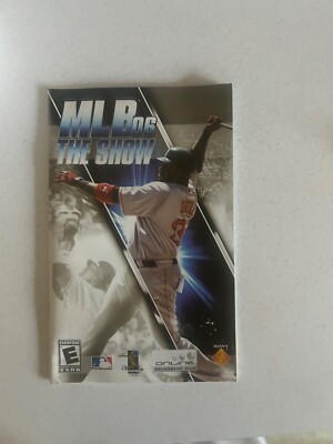MLB 06: The Show | PlayStation 2 (PS2), AUTHENTIC MANUAL ONLY | eBay