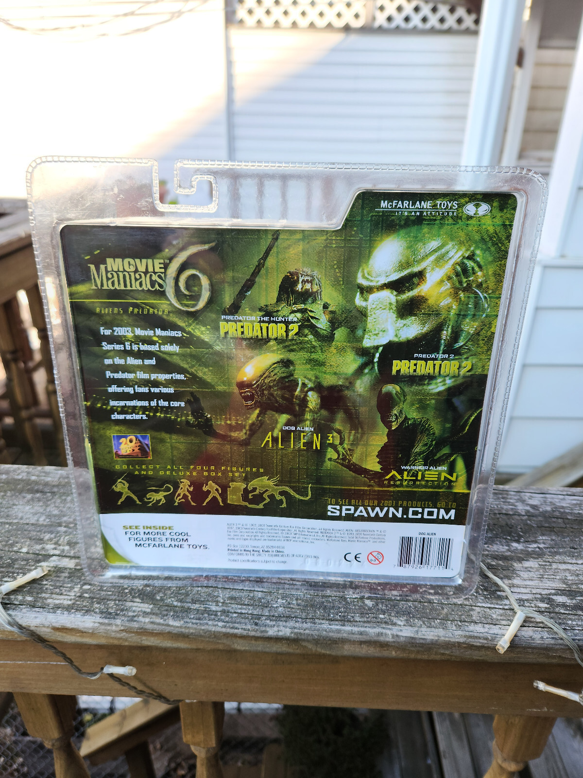 Movie Maniacs Series 6 DOG ALIEN 3 Figure McFarlane Signed Tom Woodruff ...