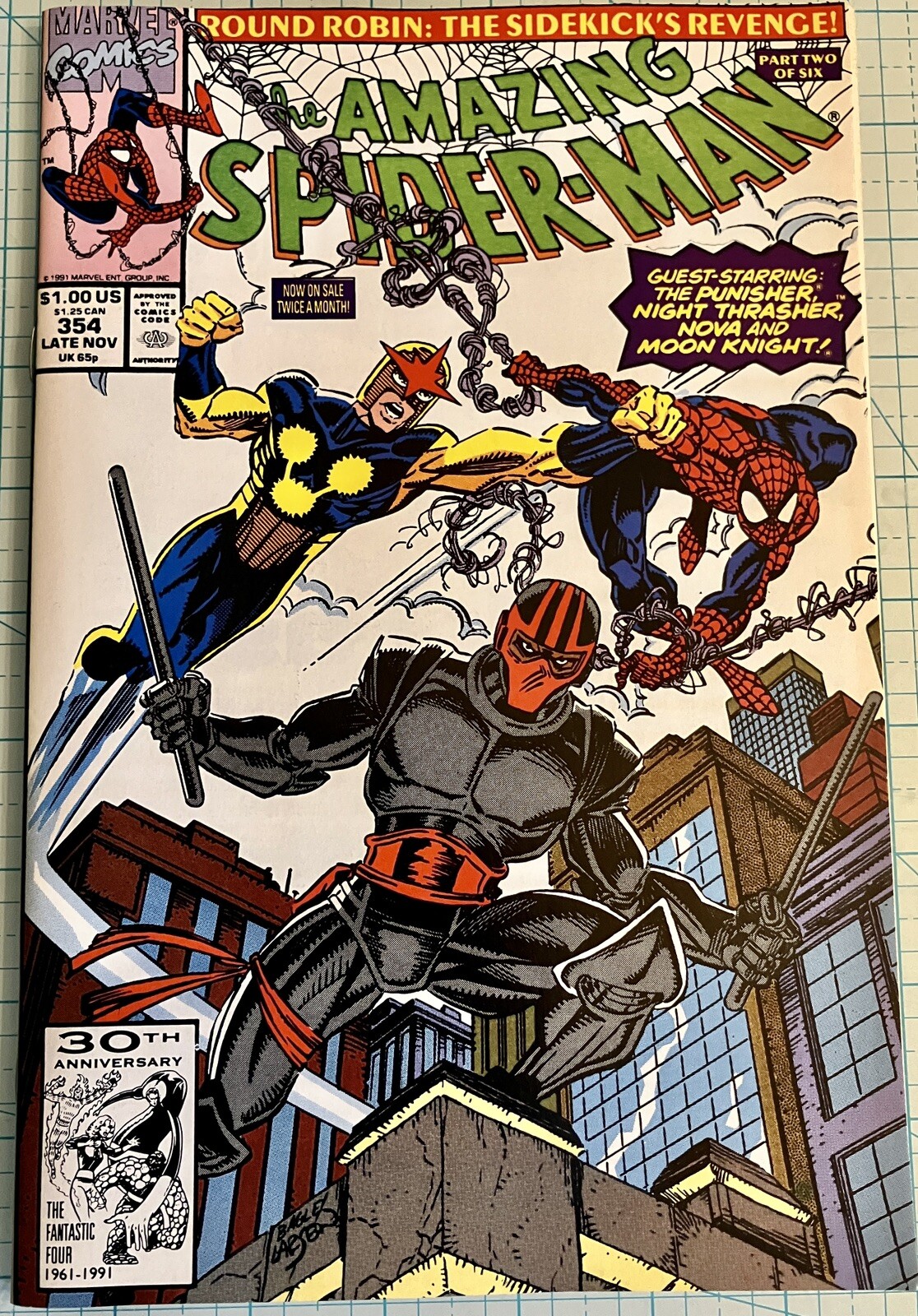 Amazing Spider-Man #354 NM Mark Bagley Cover 1991 Marvel Comics | eBay
