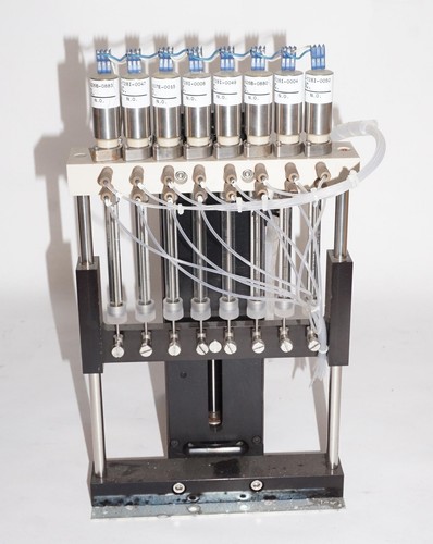 KLOEHN 24741 MOTORIZED SMART SYRINGE PUMP w/8-CHANNEL 250uL SYRINGES ...