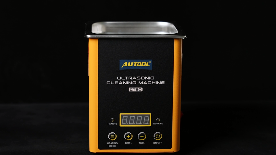 AUTOOL CT80 Diesel Fuel Injector Cleaner Ultrasonic Heating Cleaning ...