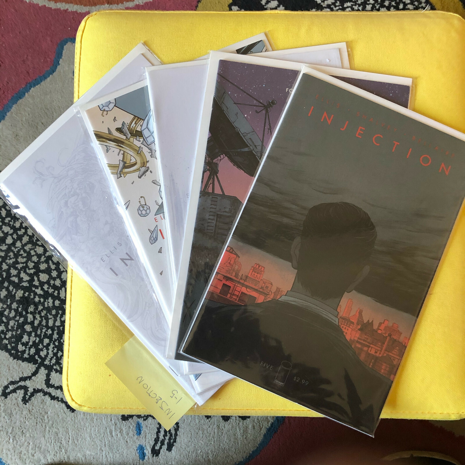 Injection Volume #1-5 1st Print Warren Ellis Image Comics | eBay