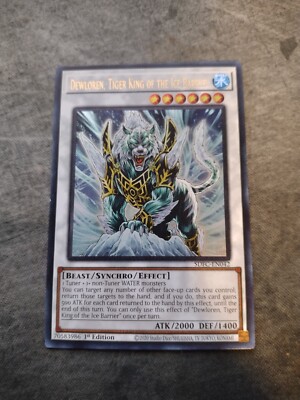 DEWLOREN, TIGER KING OF THE ICE BARRIER Yu-Gi-Oh! | eBay