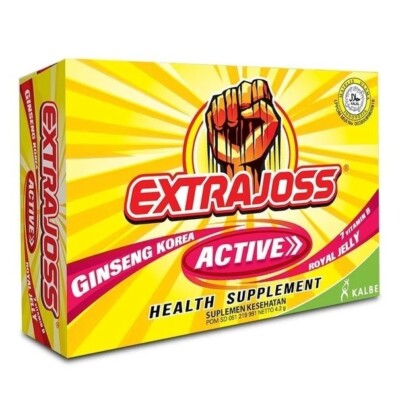 Extra Joss, Energy Drink Powder, Active, 6sachet (Box of 1) | eBay