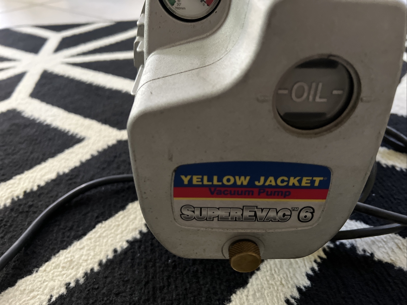 Yellow Jacket 93560 SuperEvac 6 CFM VAC Pump 686800935607| eBay