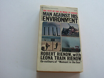 MAN AGAINST HIS ENVIRONMENT 1970 ROBERT RIENOW TV TIE-IN | eBay