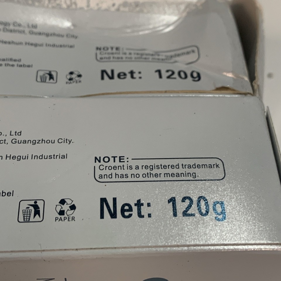 Croent 7.5% nHAP White Tooth Repair Hydroxyapatite Toothpaste Lot Of 4 ...