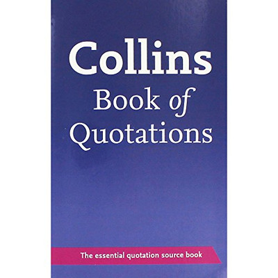 Collins Quotations, Not Known, Used; Very Good Book | eBay UK