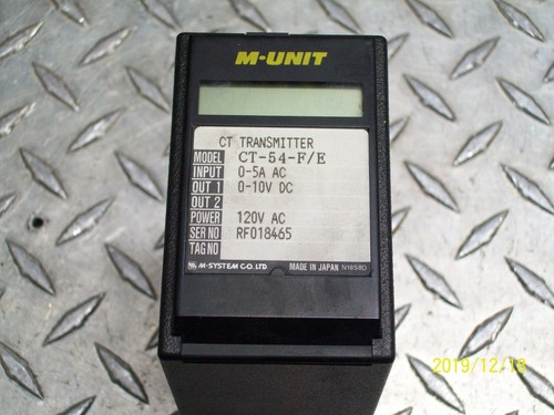 NEW M-SYSTEM CT-54-F/E M-UNIT CT TRANSMITTER | eBay