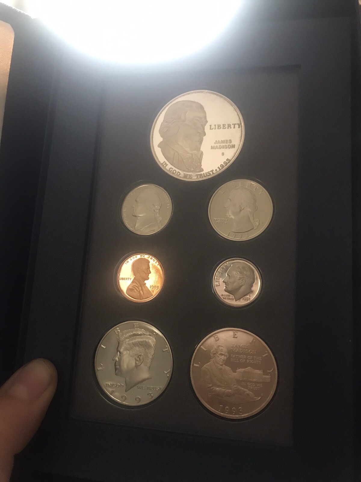 1993 bill of rights commemorative coins prestige set CERTIFIED | eBay