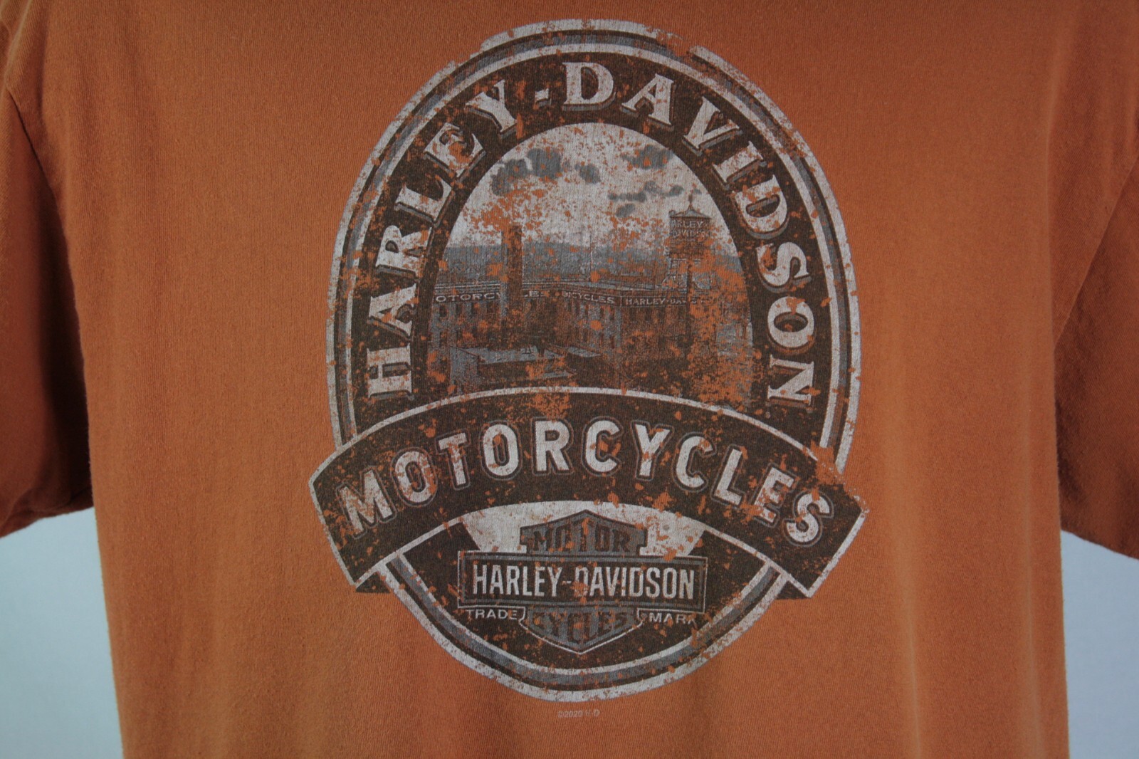 Harley-Davidson Motorcycles Distressed Logo Double Si… - Gem