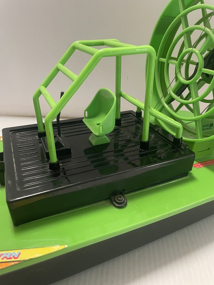 1987 JRL RC Turbo Fan Swamp Hawk Air Boat 1/10th Scale Hovercraft W ...