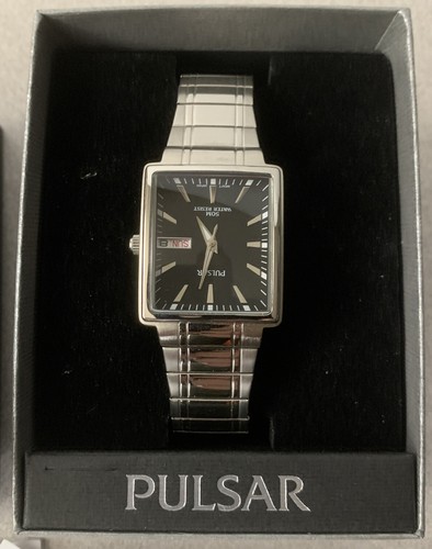 Silver Pulsar mens watch analogue type PXF287 With Box & Tags | eBay