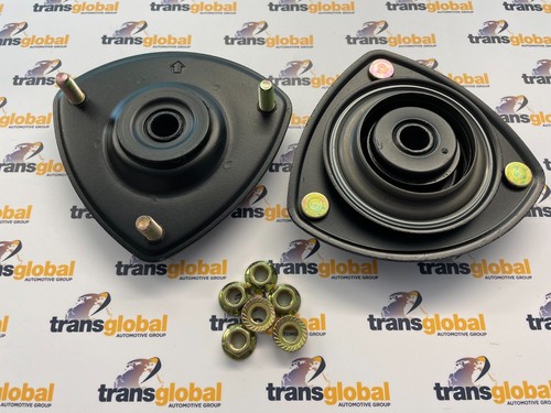 Front Shock Absorber Top Bearings x2 & Nuts for Land Rover Freelander 1 ...
