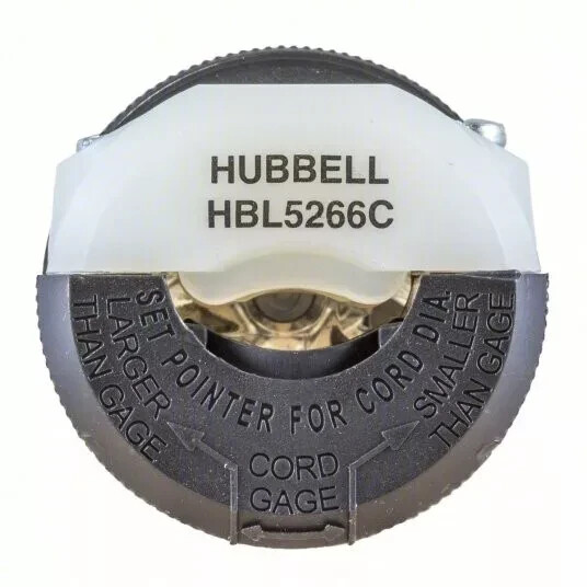 LOT 10x Hubbell HBL5266C AC Male Edison NEMA 5-15P Plug 15A 125V ...