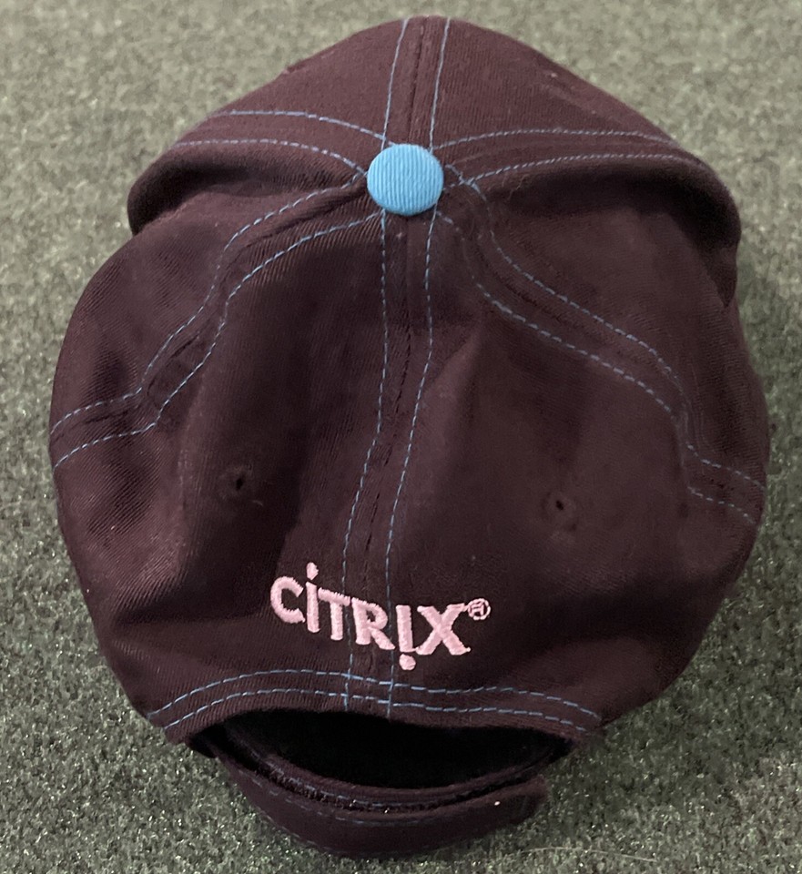 San Jose Sharks Hat Citrix Logo NHL Hockey Baseball Adjustable Cap | eBay